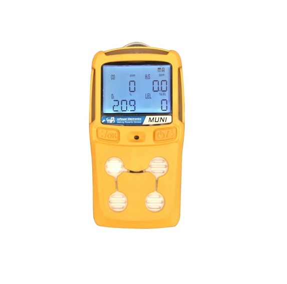 Detector multigas MUNI MP420 LEL, O2, CO Y H2S - Detectores de gas ...
